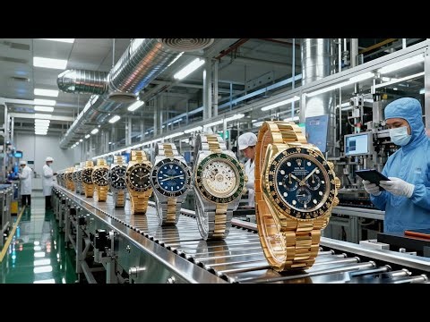 Inside the Rolex Watch Factory – Full Process How Watches Are Made
