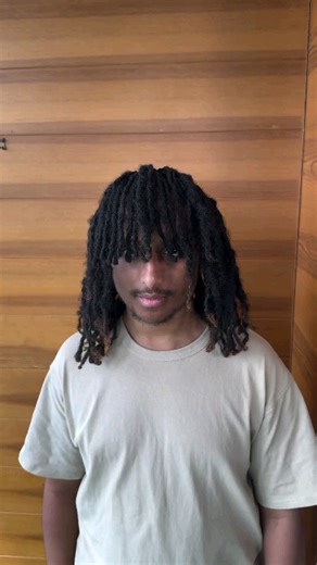 Eritrean locs ✨ • Locs started: 2021 Method: Comb coils Style: Requested locs falling onto his face • Style: Re-twistLocation: London, SW11 Battersea 📍 Locgician @rvhairuk . . . . . . . . . #locgician #goodlocday #goodlocdayvibes #locrepair #locinspiration #starterlocstyles #locretwist #starterlocjourney #shortlocs #locmaintenance #locbangs #starterlocs #locs #twostrandtwists #londonloctician #londonhairstylist #locgicianlondon #locstyles #loctransformation #londonlocs #naturalhairgrowth #prote