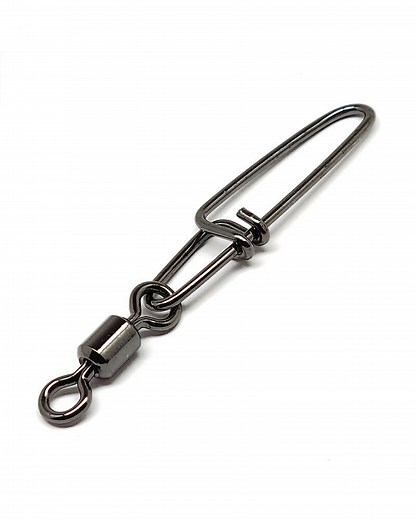 Cross Lock Snap with Superline Swivel (4 Pack) - Gamakatsu USA Fishing Hooks