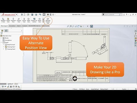 Quick Tips - Alternate Position View In Solidworks