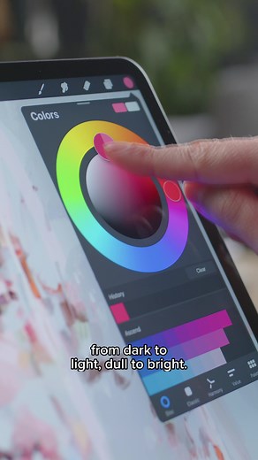 Mastering the Color Disc Feature in Procreate