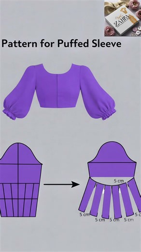 Make the Perfect Puff Sleeve Pattern in Minutes! (Step-by-Step Guide)