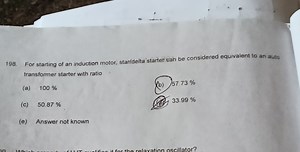 For starting of an induction motor, star/delta starter can be c... | Filo