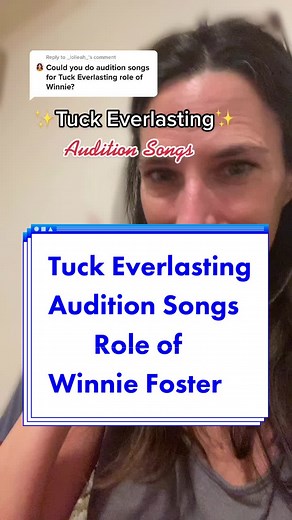 Secret of Happiness Audition Song from Tuck Everlasting Musical