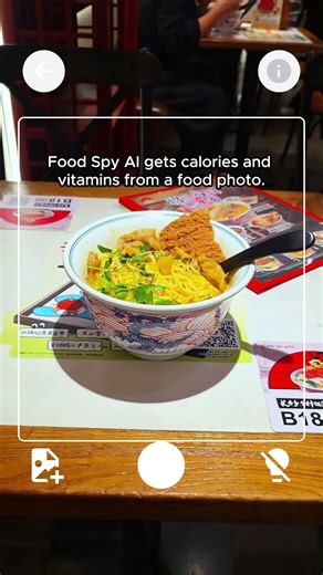 Food Spy AI can pull calories and key vitamins from a single food photo