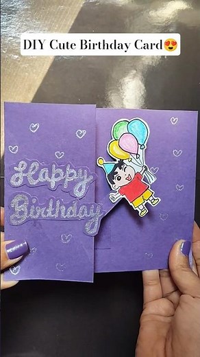 CUTE HANDMADE POP UP BIRTHDAY CARD!