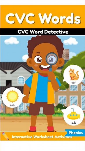 CVC Words Workbook for Class 1 Kids | Learn to Read Easily |Grade 1 CVC words#brightseedspublication