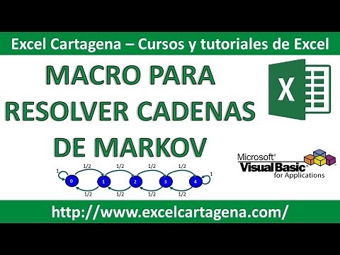 Excel Macro Tutorial for a Markov Chain