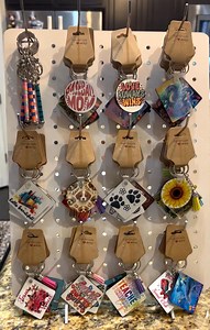 Custom Keychains, Earrings, Charms, Dog Tags - Etsy