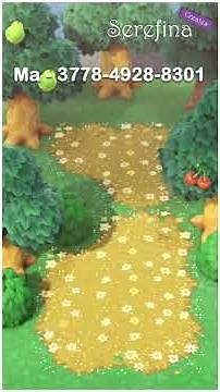 20 Summer Custom Design Paths || Animal Crossing New Horizons || Acnh