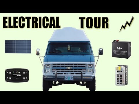 Camper Van Electrical System Setup