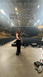 A year ago i was touring Europe with Two Steps From Hell 💕 missing the tour family!! #twostepsfromhell #violin #violinist #miaasano #music #musician #rock #metal #rockmusic #metalmusic | Mia Asano Music