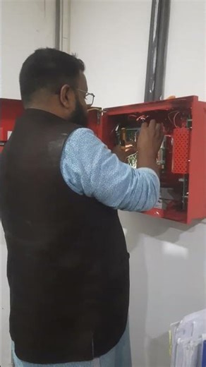 addressable fire alarm system.