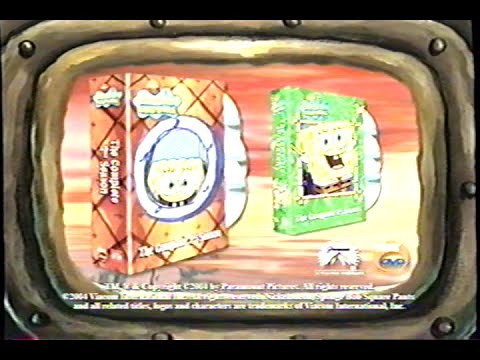SpongBob Second Season (2004) Promo (VHS Capture)