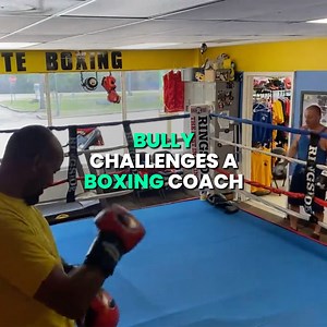 18M views · 123K reactions | This bully wanted to challenge the boxing coach! 壘 | IGV | Facebook