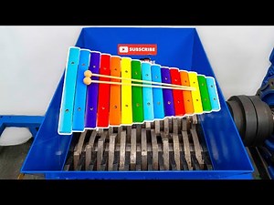 SHREDDER VS XYLOPHONE | SATISFYING