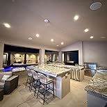 PURPLE LEAF Bar Stools Bar Height Set of 4 Outdoor Metal Accent Tall Barstools with Back Modern Wicker Rattan Boho Garden Pool Patio Bar Chairs