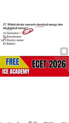 Ecet2026 free classes | physics & chemistry 🚀 | Q-83, #iceacademy,#ecet2026