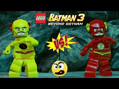 LEGO Batman 3 Beyond Gotham - Flash Reverso VS Flash (Batalha de Heróis ) #21