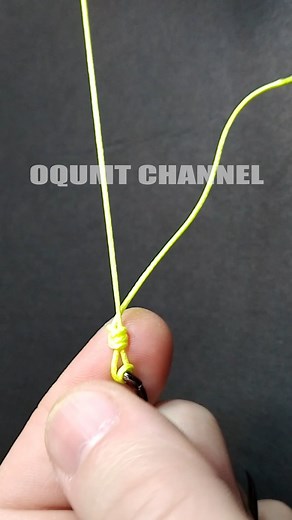 4.5K views · 76 reactions | how to tie hook on fishing line #hook #hookknot #fishinghook #fishingknots #bestfishinghook #hooksetup #knot #hooktutorial | Oqumt | Facebook