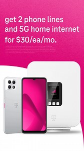 4.2K views | The perfect pairing for customers 55+ on America's largest 5G network | T-Mobile | Facebook