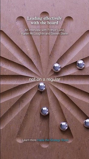 Leading effectively with the board