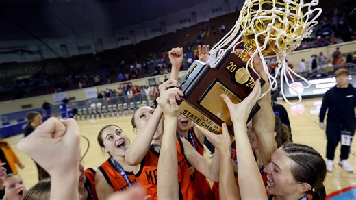 Class 2A girls basketball: Merritt edges Dale in defensive struggle, wins title