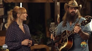 603K views · 12K reactions | Chris and Morgane Stapleton with “Where Rainbows Never Die.” Originally recorded while Chris was still in the SteelDrivers, these two sound so great together, don’t ya think? True love between these two, who have produced 5 children together. Can you imagine the future talent they have growing up in their home? | Hillbilly Talk with Shane and Melody | Facebook