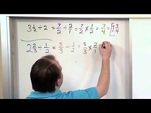 Lesson 13 - Divide Mixed Numbers By Fractions (5th Grade Math)