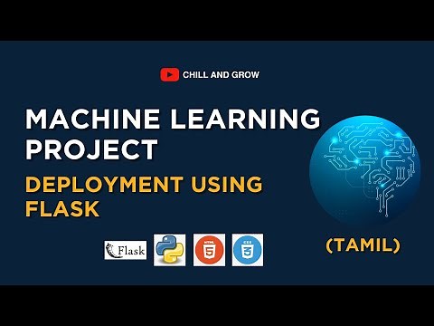 Machine Learning Project Deployment Using Flask | Python | Data Science in Tamil
