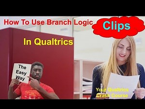 How To Use Branch Logic In Qualtrics Quick Clips