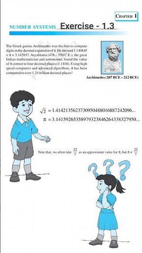 Number Systems - Exercise 1.3 Solutions || Class 9 Math Chapter 1|| #maths #shorts #ncert #cbse #9th