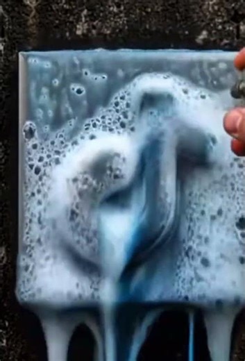 Satisfying rust coat on ticktok logo #rust#shorts