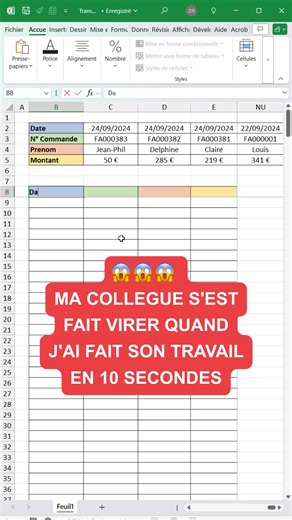 1.1M views · 9K reactions | Oublie le copier/coller transposé… Et...