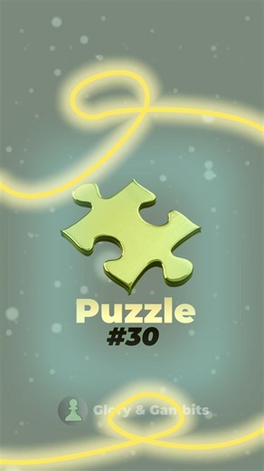 Puzzle #30 🧩 #chess #chessshorts #dailypuzzle #puzzle #subscribers