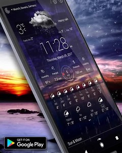 229K views · 1.7K reactions | Enjoy the most beautiful weather app for Android. | Weather Live | Facebook