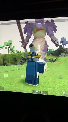 Defeating an Otherworldly Knight in Fantastic Frontier!