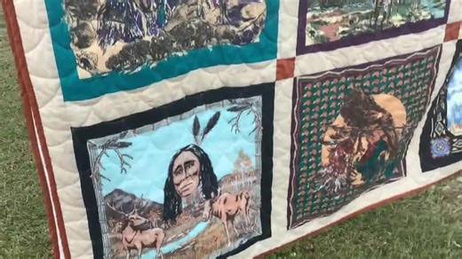 Vintage Native American Quilt Old West Style Cotton Quilt 72x91 - Etsy