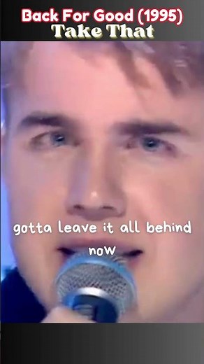 Back for Good (1995) - TAKE THAT Live #90smusic #takethat #ballad #lovesong #pop #backforgood #90s