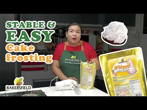 STABLE and EASY Cake Frosting | Bakersfield Whippit