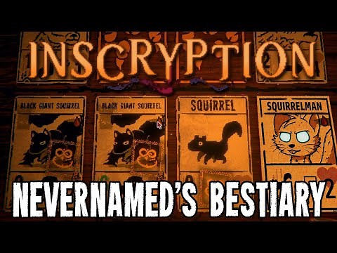 This Mod Is AMAZING! | Inscryption (Nevernamed's Bestiary Mod) | Squirrelman Plays