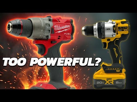 Why Buying the Most Powerful Drill is a MISTAKE (Milwaukee vs DeWalt)