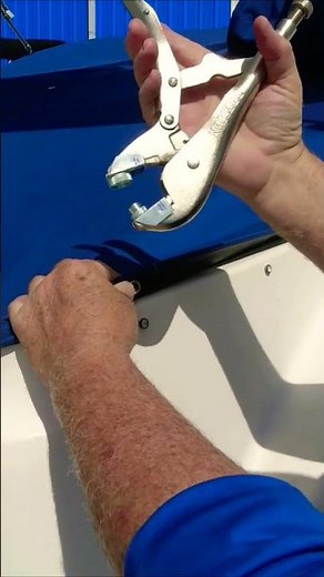 Boat Cockpit Cover: How To Snaps Install!