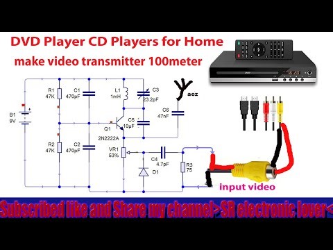 long range video transmitter circuit #circuitlove #toolsTutorial