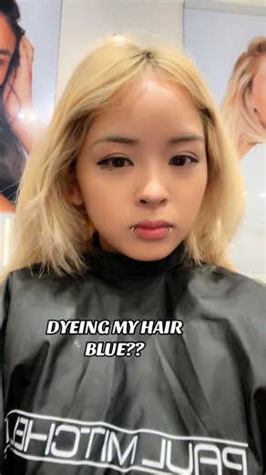 Transforming My Hair to Bright Blue: Watch the Process