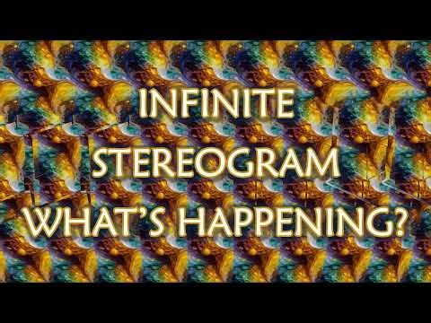 3D Stereogram Challenge #29 - What happens in this infinite stereogram?