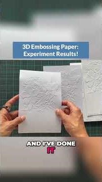 Play with your Embossing Folders: A Handmade Card to Try Part 2