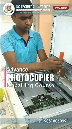 Xerox Machine Repairing Course | Photocopier Technician Course | Photocopier Repairing Course