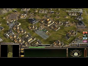 C&C Generals Zero Hour: Destructive Forces Mod - United Arabs VS. 3 China EMP & Napalm | Akbar Tank!