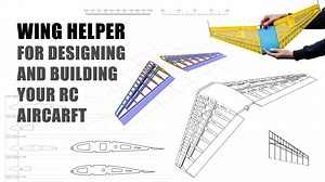 Designing a wing structure for your UAV or RC aircraft | Wing Helper